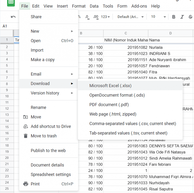 Cara Membuat Soal Dan Kunci Jawaban Di Google Form Masagena